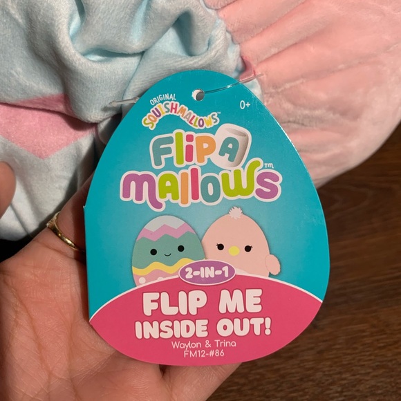 Squishmallows | Other | Waylon Trina Flipa Mallows By Squishmallow ...